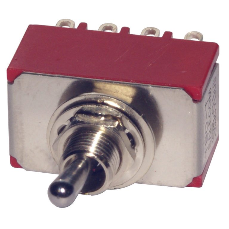 Toggle switch 3 position, DPDT, On/On/On. - Steinair Inc.