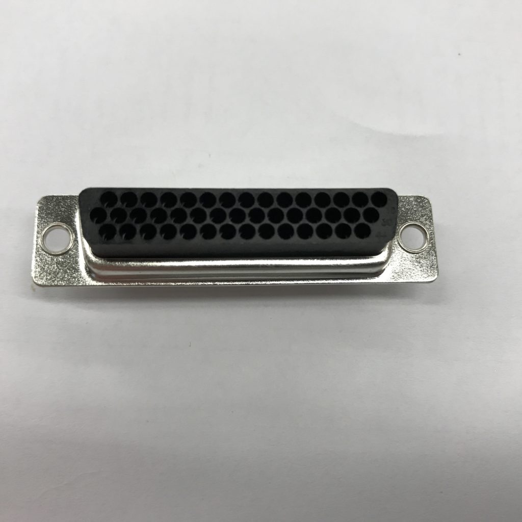 Dsub Connector, High Density, 44 Socket Contacts, Female - Steinair Inc.