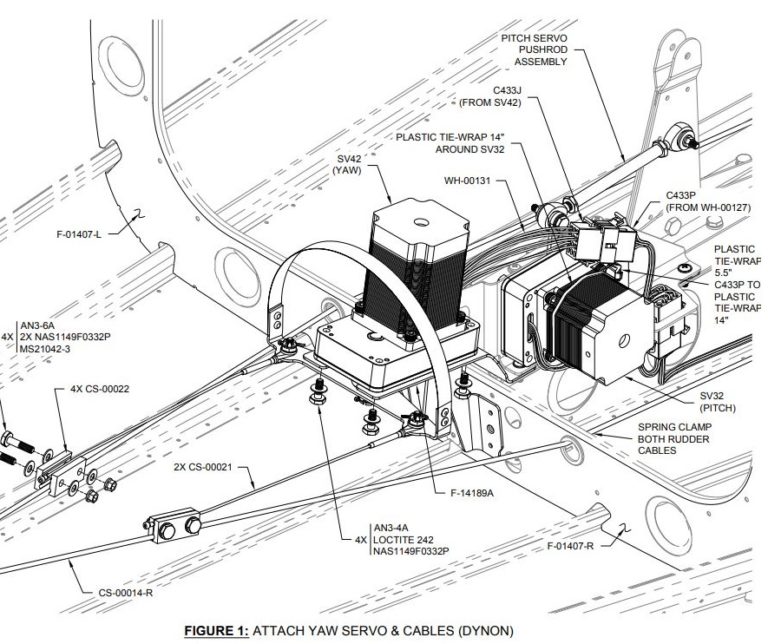 Yaw Servo Arm / Bow - Steinair Inc.