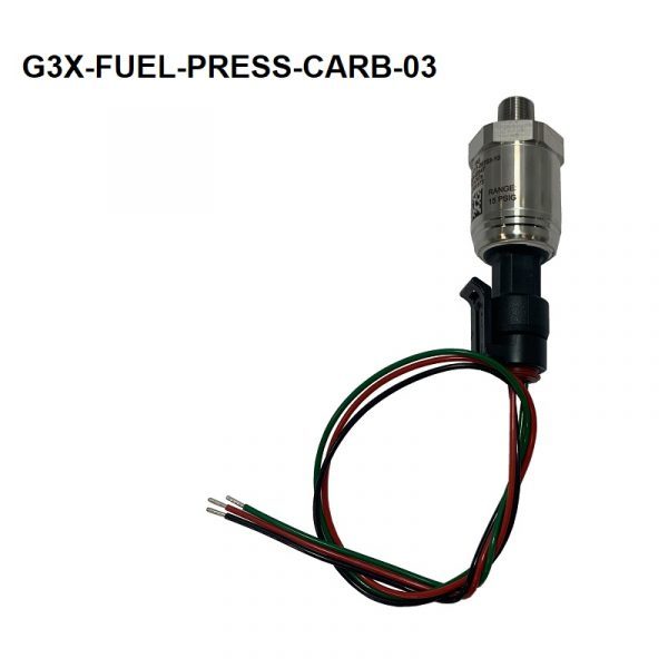 G3X Fuel Pressure Sensor, Carbureted Engine, 15 psi - Steinair Inc.