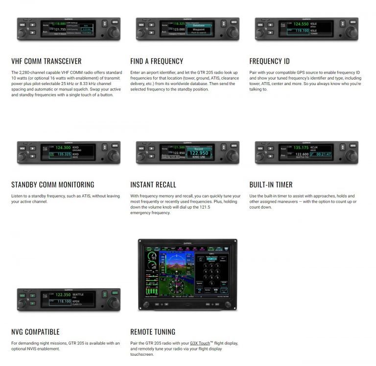 Garmin 205x Comm Radio - Steinair Inc.