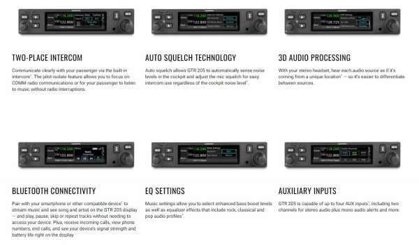 Garmin 205x Comm Radio - Steinair Inc.