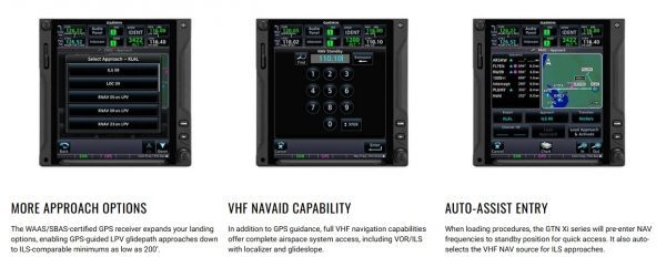Garmin GTN-750xi Touchscreen GPS/Nav/Com Radio - Steinair Inc.