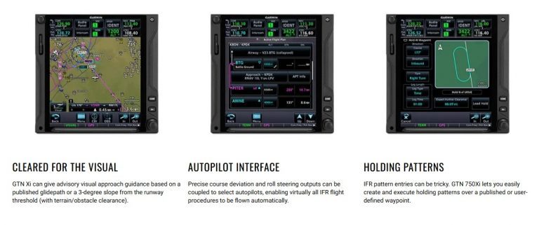 Garmin GTN-750xi Touchscreen GPS/Nav/Com Radio - Steinair Inc.
